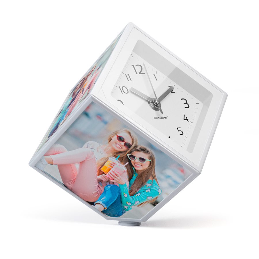 Kube Photo-Clock 4'' X 4''