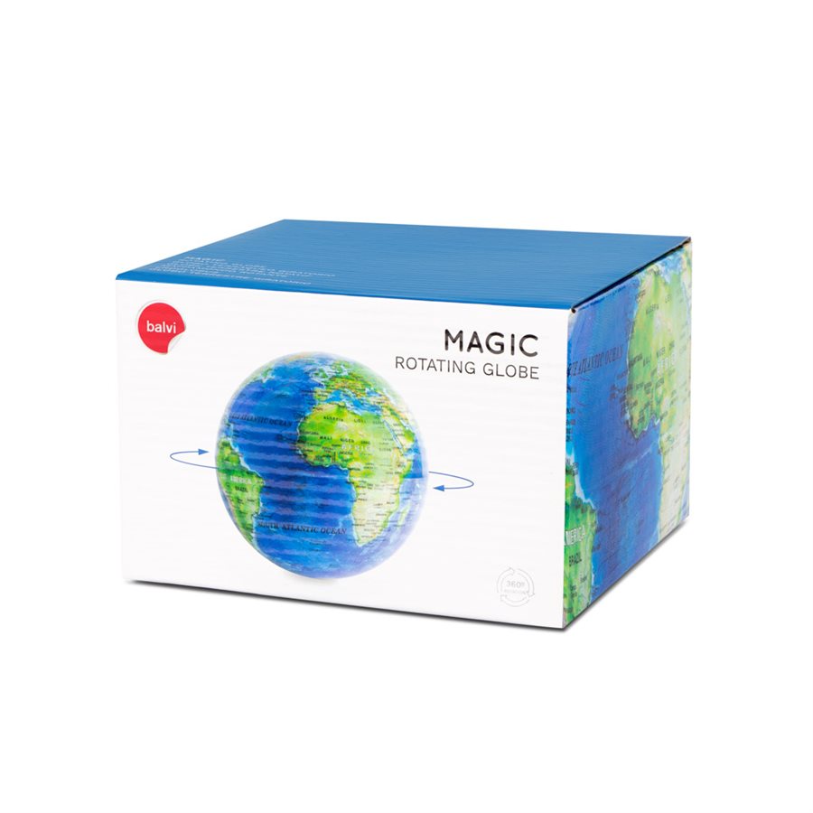 Magic Rotating Globe-Blue