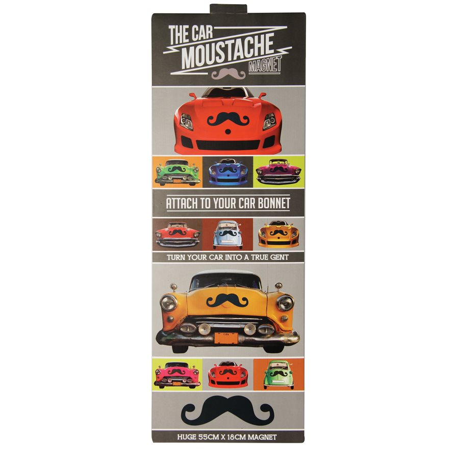 The Car Moustache Magnet