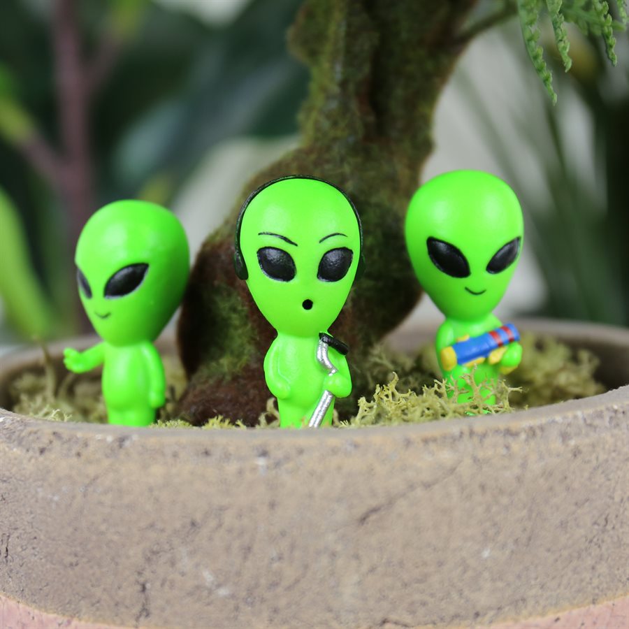 Mini Plant Pot-Aliens